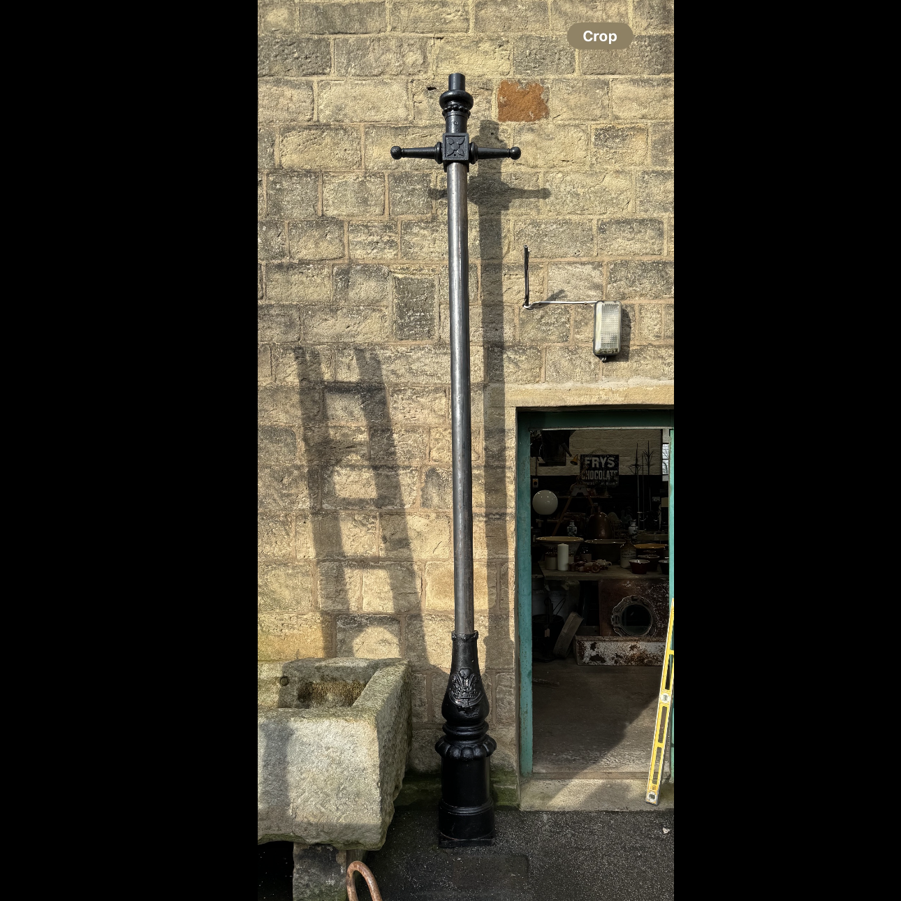 New Cast Iron Lamp Posts - Squirrel Reclamation